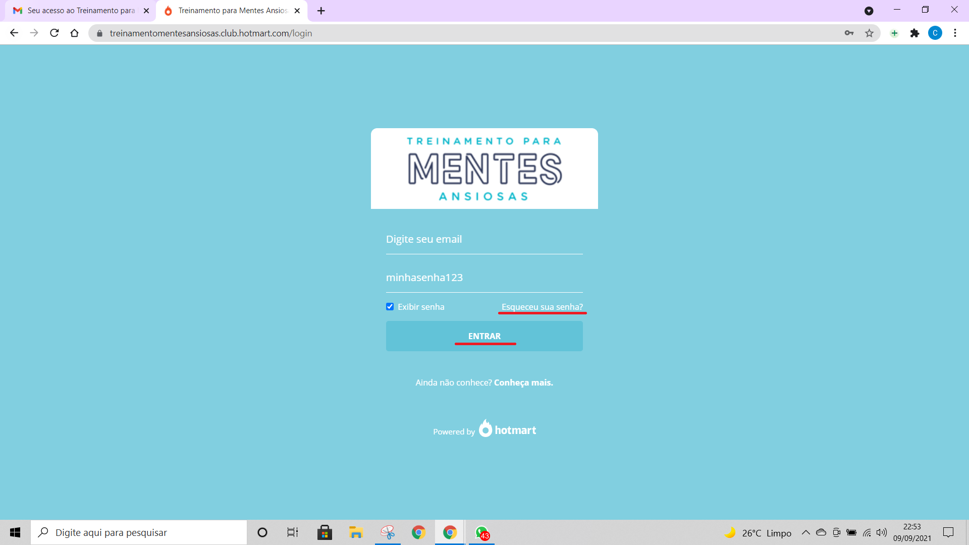 Como acessar o meu treinamento pelo computador? – Saúde da Mente